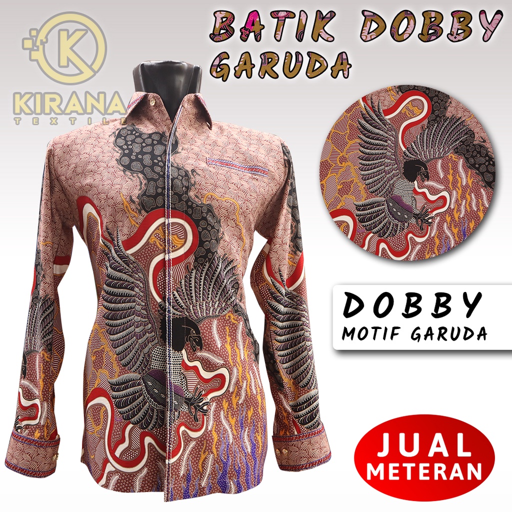 Jual Kain batik premium / kain batik dobby / kain batik Garuda | Shopee ...