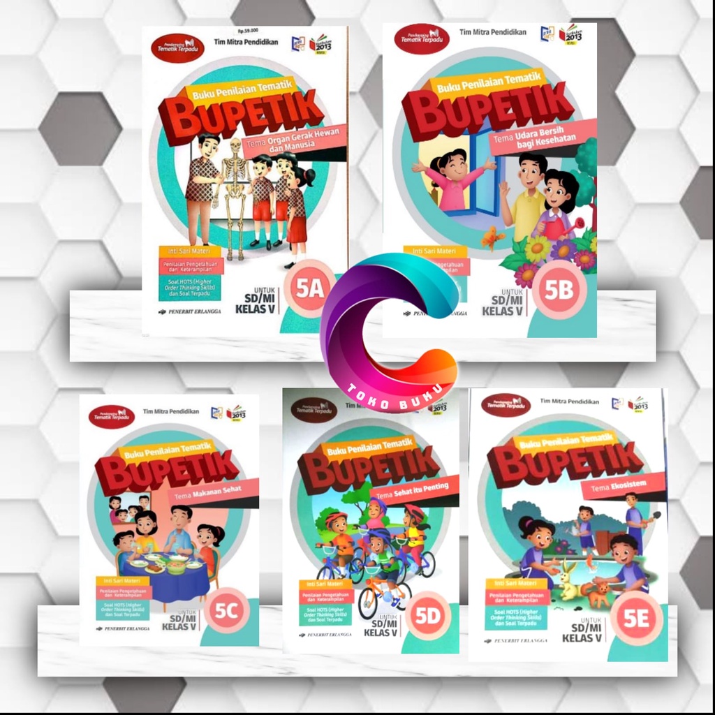 Jual BUKU BUPETIK KELAS 5A 5B 5C 5D 5E 5F 5G 5H 5I ERLANGGA ...
