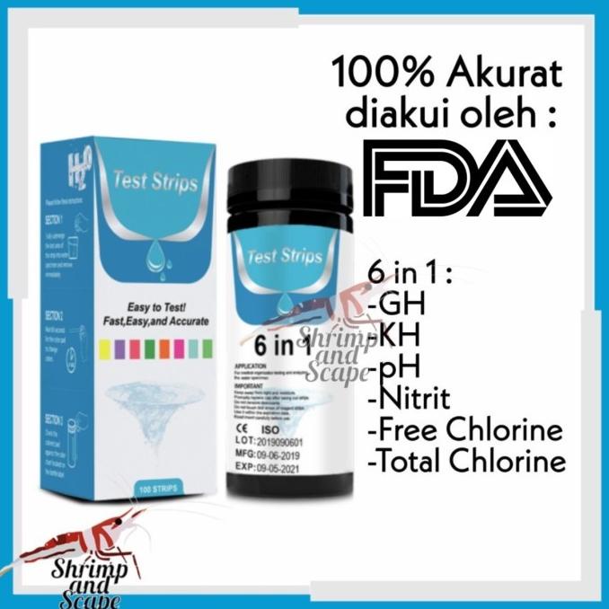 Jual KH GH Nitrit Klorin Water Test Kit Aquarium / Aquascape / Alat Tes ...