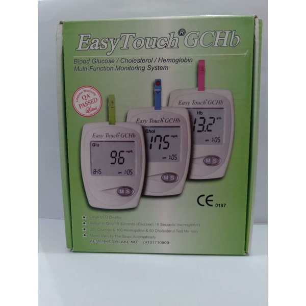 Jual Easy Touch GCHb Alat Cek Hemoglobin Anemia Kolestrol Dan Gula ...