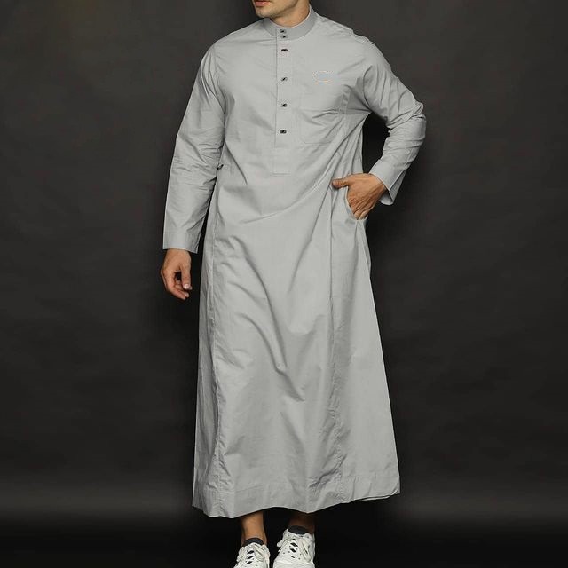 Jual LS - Terbaru SIZE JUMBO 5XL Jubah Abbi Bahan Toyobo Polos Kekinian ...