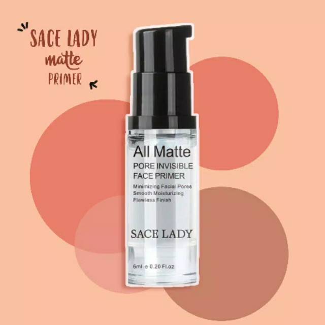 Jual Sace Lady All Matte Pore Invisible Face Primer Base Make Up 6ml ...