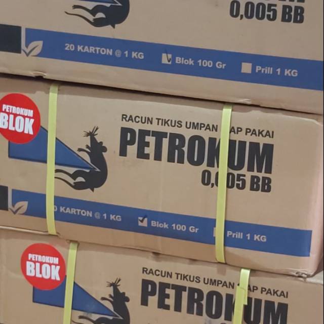 Jual PETROKUM / racun tikus (1dus = 10pak) | Shopee Indonesia