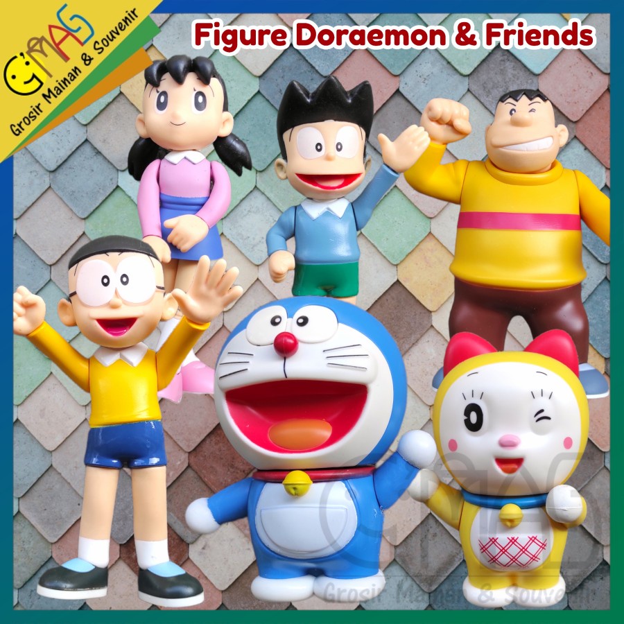 Jual figure karakter doraemon and friends | Shopee Indonesia