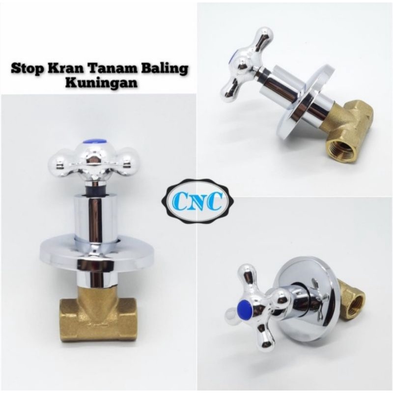Jual stop kran, stop kran tanam, stop kran shower wall | Shopee Indonesia