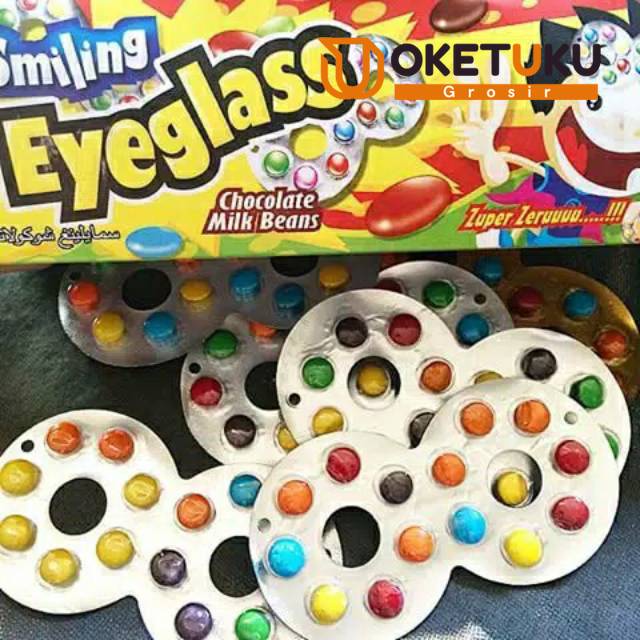 Jual Permen smiling eyeglass coklat BOX | Shopee Indonesia