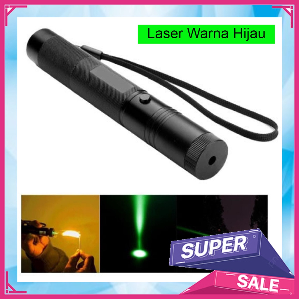 Jual SENTER LASER LED WARNA HIJAU LENGKAP DENGAN BATERAI & CHARGER ...