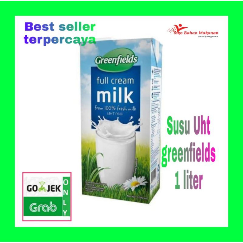 Jual Susu Greenfield Uht 1 liter / pcs | Shopee Indonesia