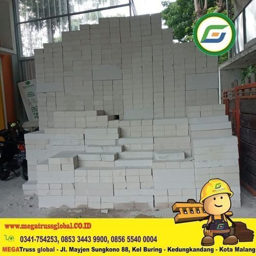 Jual HARGA PERKUBIK!!! Ready Stok Bata ringan - hebel - bata putih ...