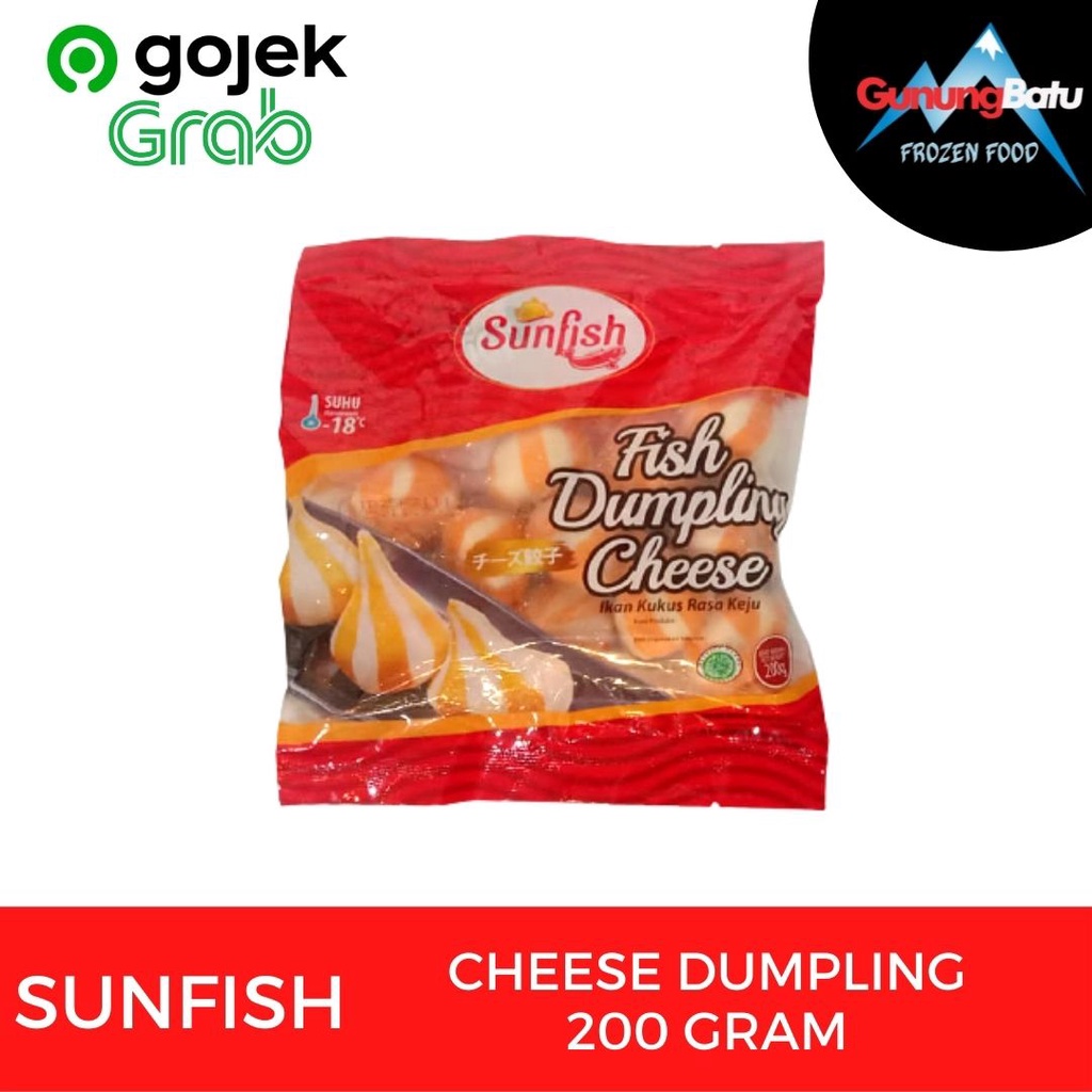 Jual SUNFISH CHEESE DUMPLING 200 GRAM | Shopee Indonesia