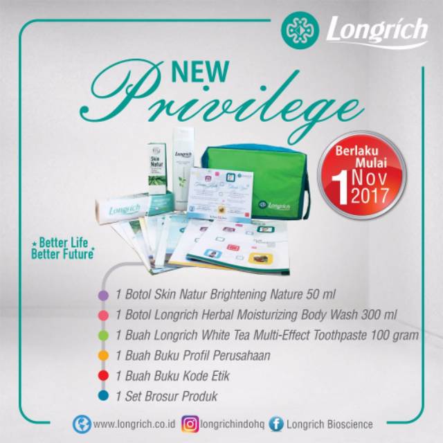 Jual LONGRICH PRIVILEGE MEMBERSHIP (Member Longrich) | Shopee Indonesia