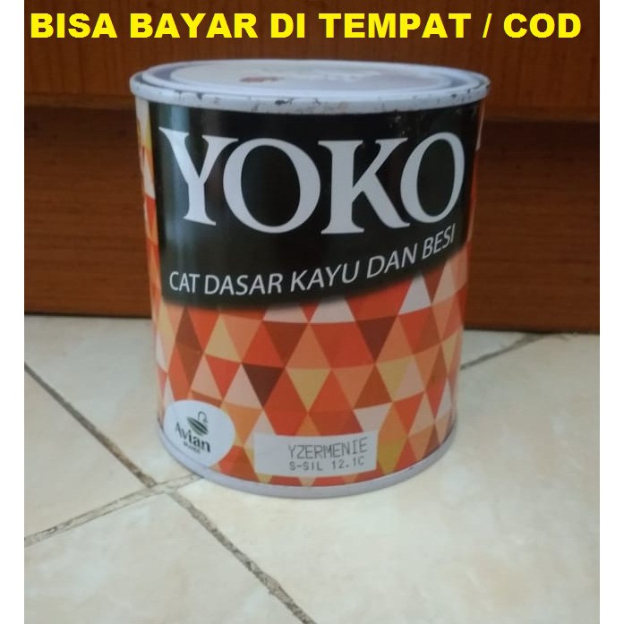 Jual YOKO CAT DASAR KAYU DAN BESI YZERMENIE / BESI 0,7 KG MENI KAYAU ...