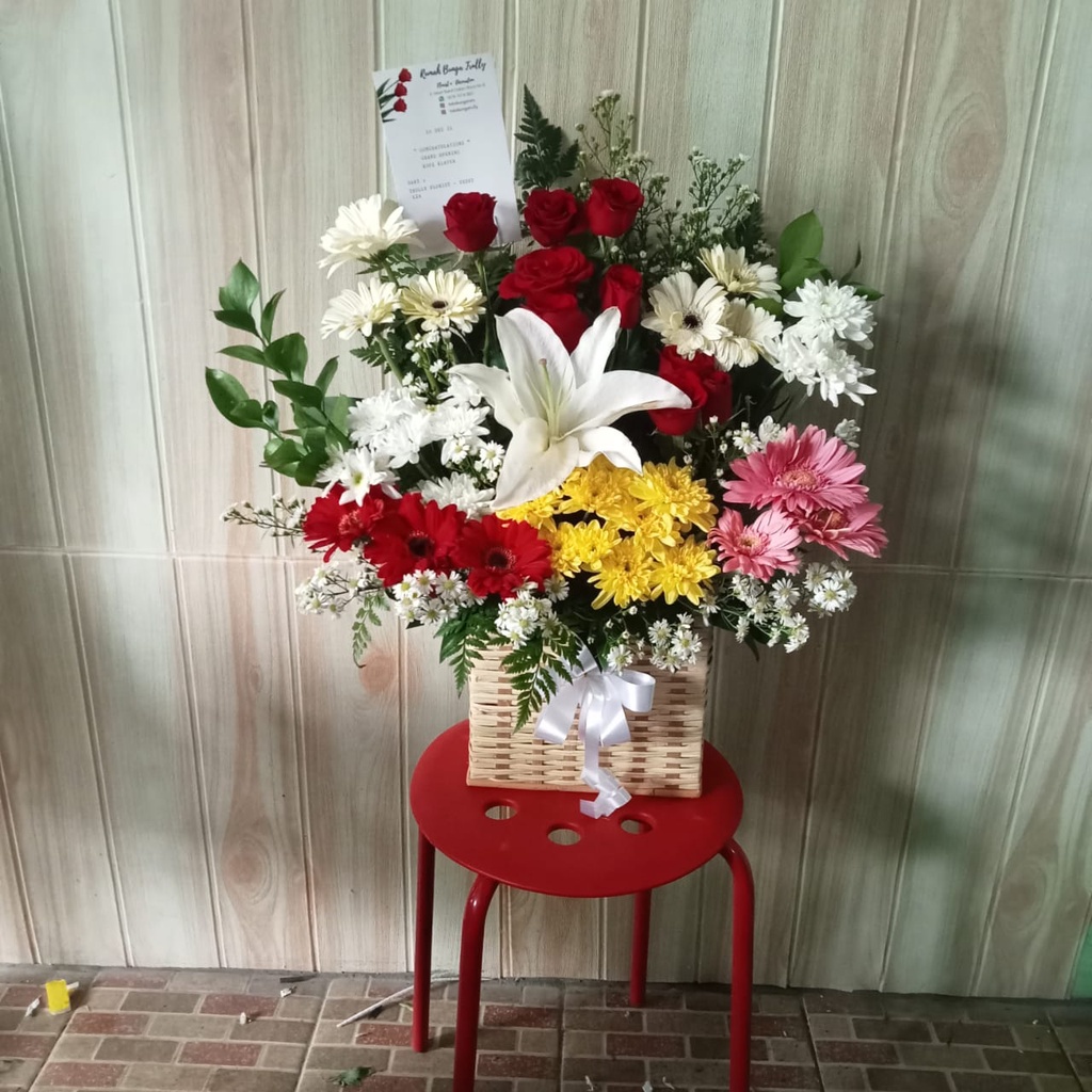 Jual BUNGA SEGAR | RANGKAIAN BUNGA SEGAR LILY | Shopee Indonesia