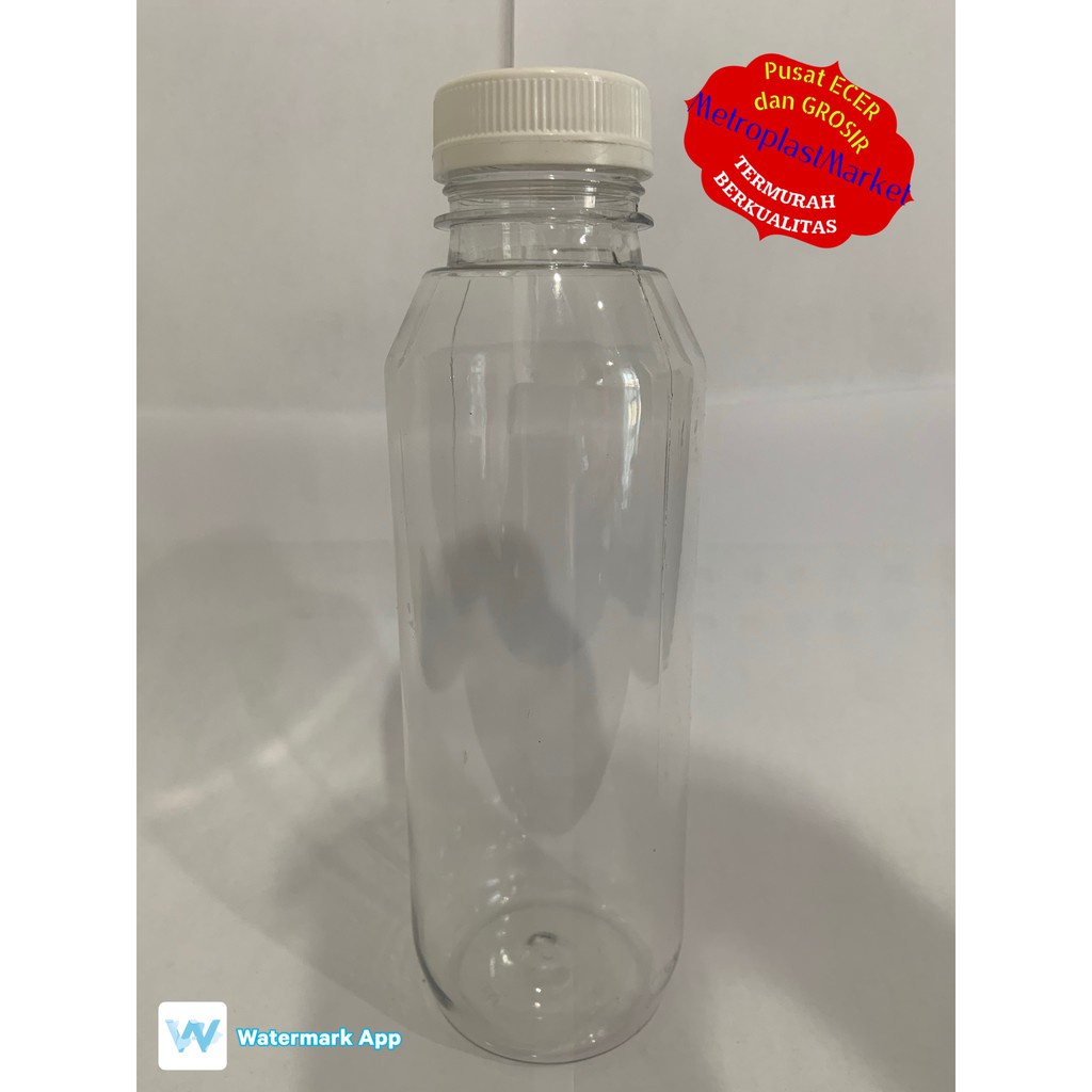 Jual [36GR] botol kale 500 ml ECO bulat botol jus 500 ml botol kopi 500 ...