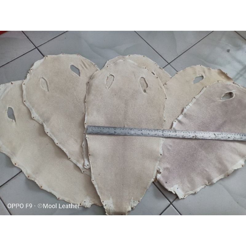 Jual Mool Leather - Kulit ikan pari lembaran bahan tas soft besar jenis ...