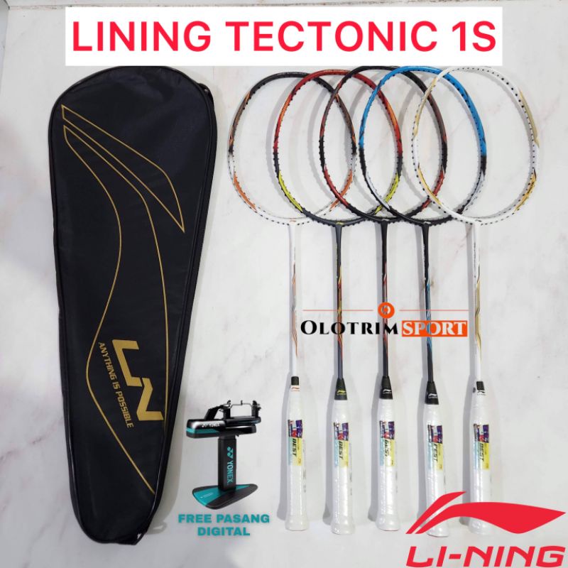 Jual Raket Badminton LINING TECTONIC 1S 1 S Series Original | Shopee ...