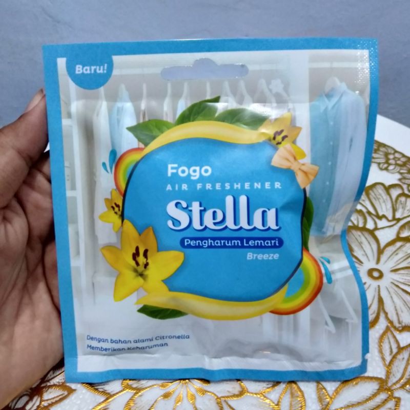 Jual stella fogo pengharum lemari 30gr breeze/ fogo 30gr stella ...