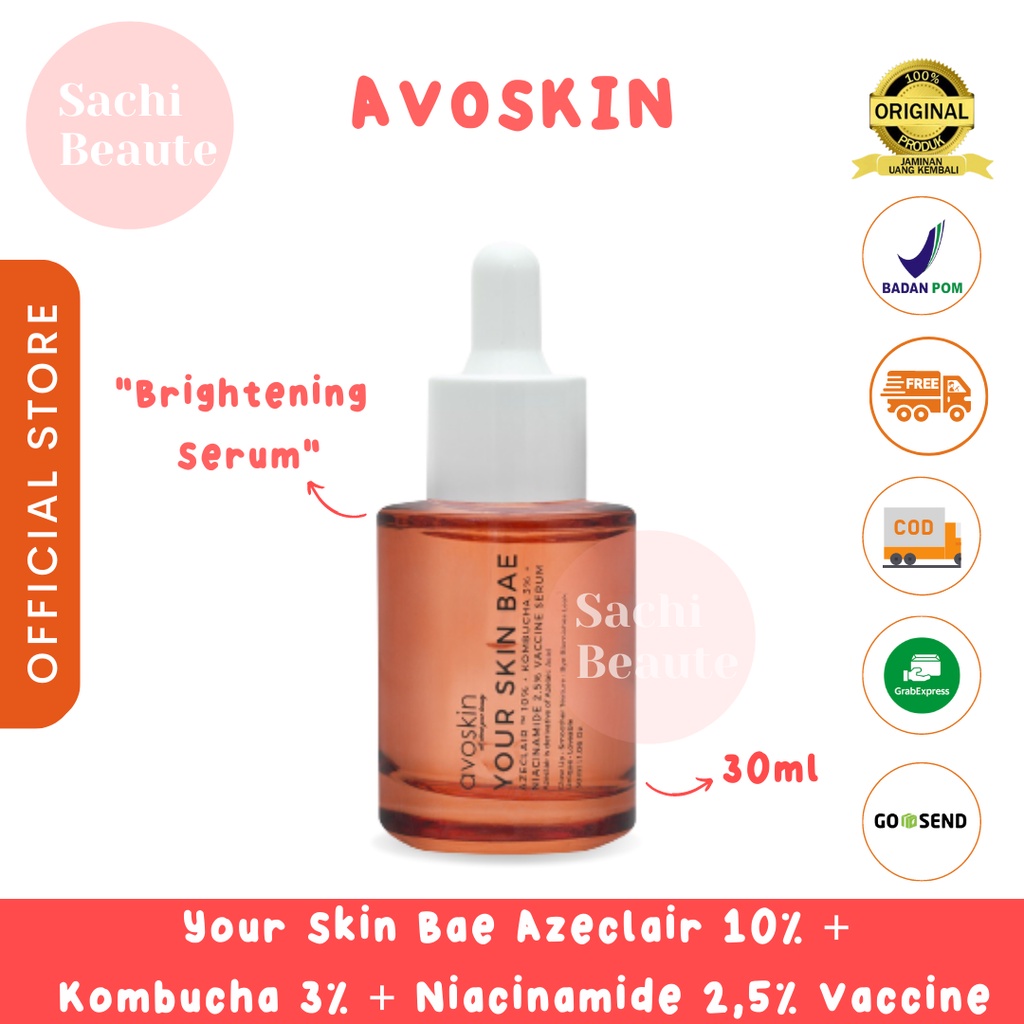 Jual Avoskin Your Skin Bae Azeclair 10% + Kombucha 3% + Niacinamide 2,5 ...