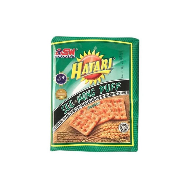 Jual Hatari Crackers See Hong Puff malkis 260G | Shopee Indonesia