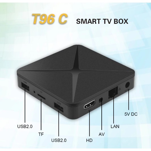 Jual Android TV Box T96C 2GB 16GB Resolusi 4K Wifi 5G Support Miracast | Shopee Indonesia