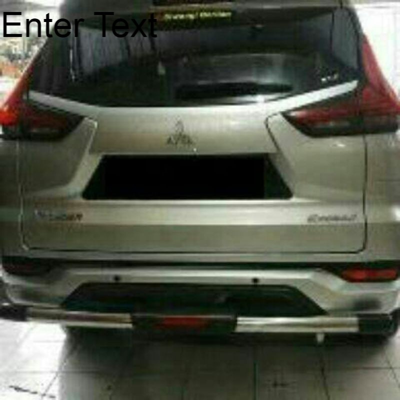 Jual tanduk belakang xpander expander besi pengaman bemper belakang ...