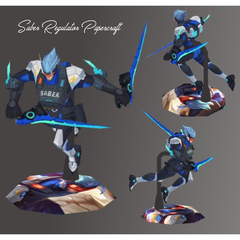 Jual Hero Mobile Legends Saber Regulator Papercraft | Shopee Indonesia
