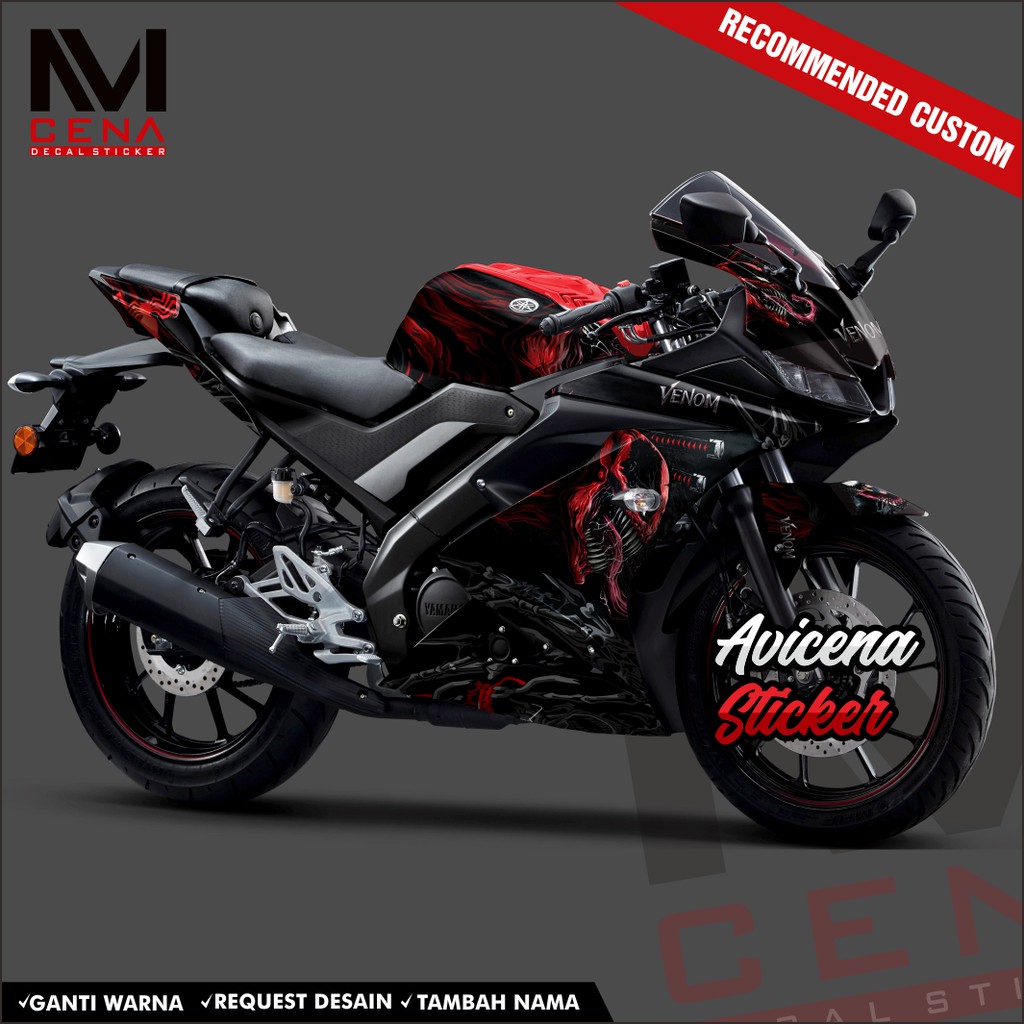 Jual Sticker Decal R15 V3 Full Body Decal Sticker Yamaha R15 V3 ...
