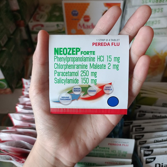 Jual Neozep Forte Strip @ 4 Tablet | Shopee Indonesia