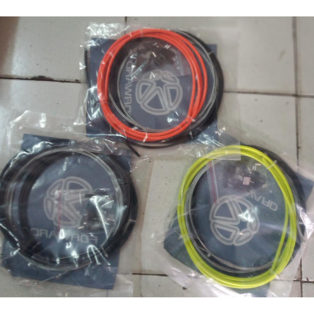 Jual Kabel Rem SET SEPEDA warna +kabel derailleur I inner brake dual ...