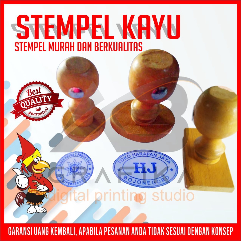 Jual stempel kayu murah | Shopee Indonesia