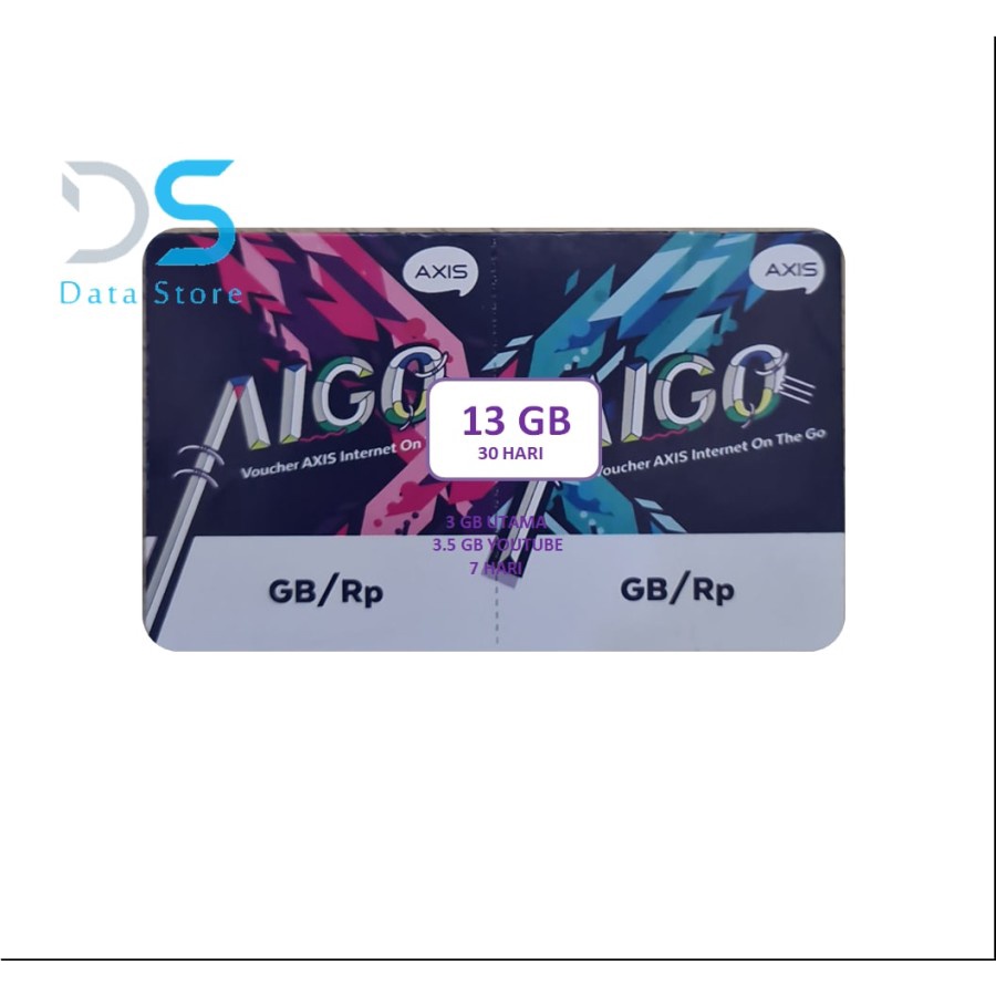 Jual Voucher AXIS AIGO 13 GB | Shopee Indonesia
