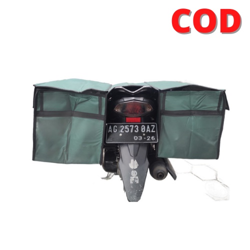 Jual Tas Ronjot Kurir Bronjong Motor Obrok delivery ukuran Tanggung ...