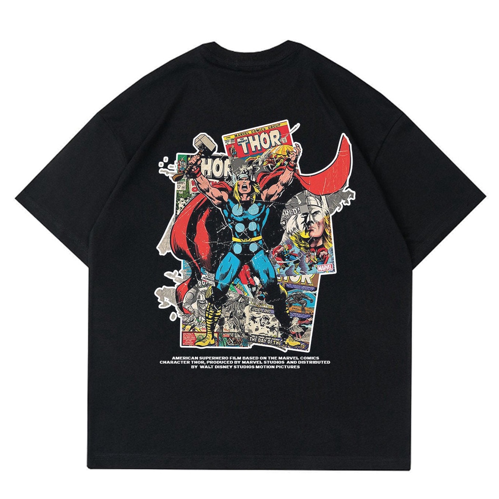 Jual KAOS THOR THE MIGHTY | T-SHIRT MARVEL COMIC | BAJU KAOS MARVEL ...