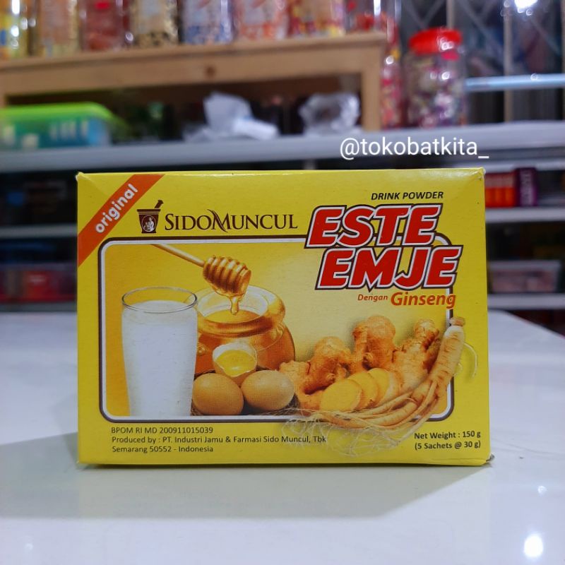 Jual [1BOX] ESTE EMJE / SUSU TELUR MADU JAHE BAKAR HANGAT / MINUMAN ...