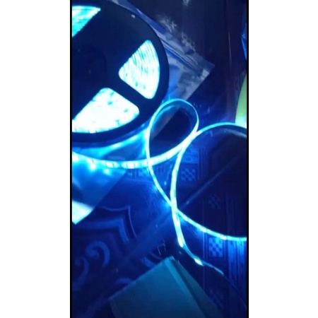 Jual lampu strip LED 24volt original warna ice blue 5m | Shopee Indonesia