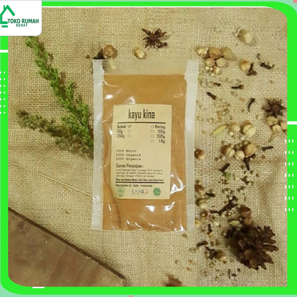 Jual KAYU KINA BUBUK 500 gr - Cinchona Calisaya - MURNI - JSR | Shopee ...