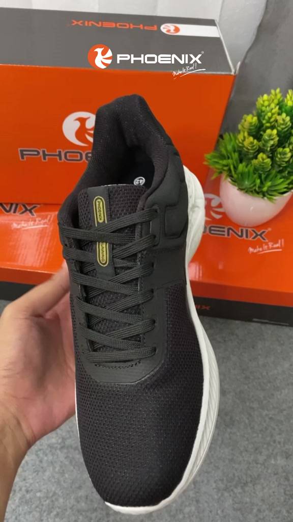Jual Phoenix Akira Sepatu Sneakers Pria - Black | Shopee Indonesia
