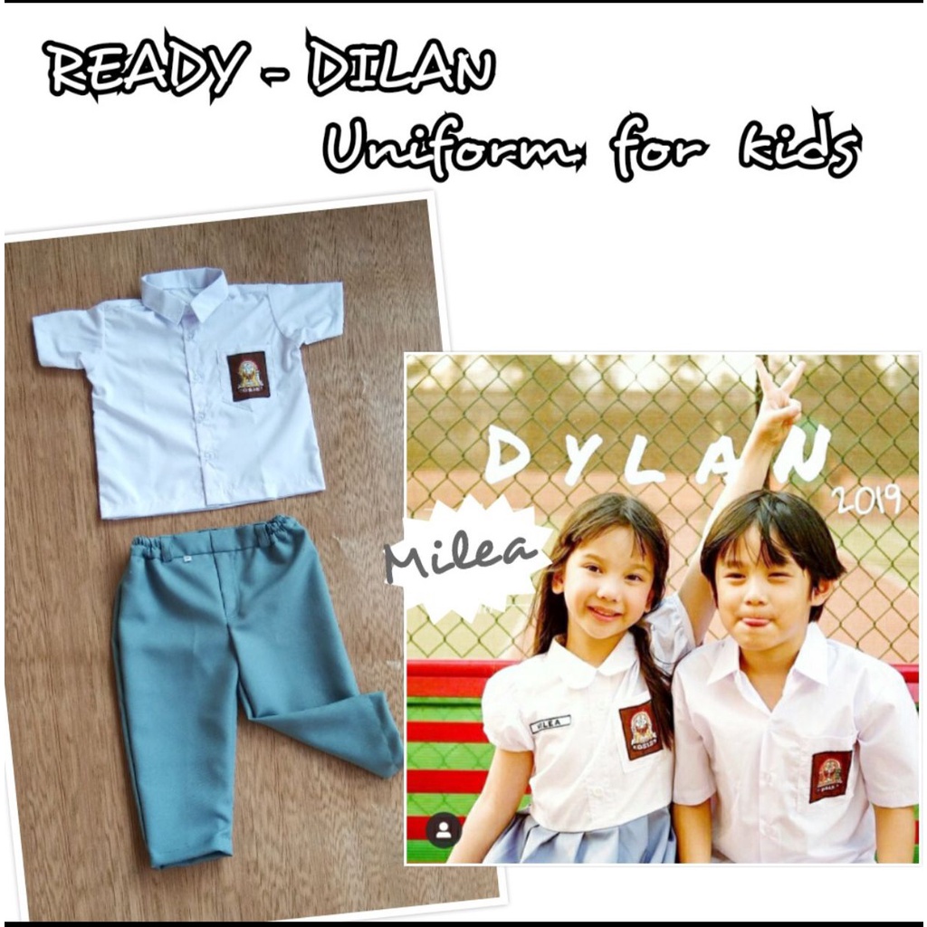 Jual BAJU SMA SMP SD DILAN Kostum dylan, seragam dylan milea | Baju SMA ...