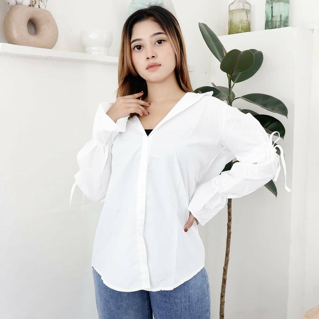 Jual NEUTRAL KEMZ / KEMEJA PUTIH | Shopee Indonesia