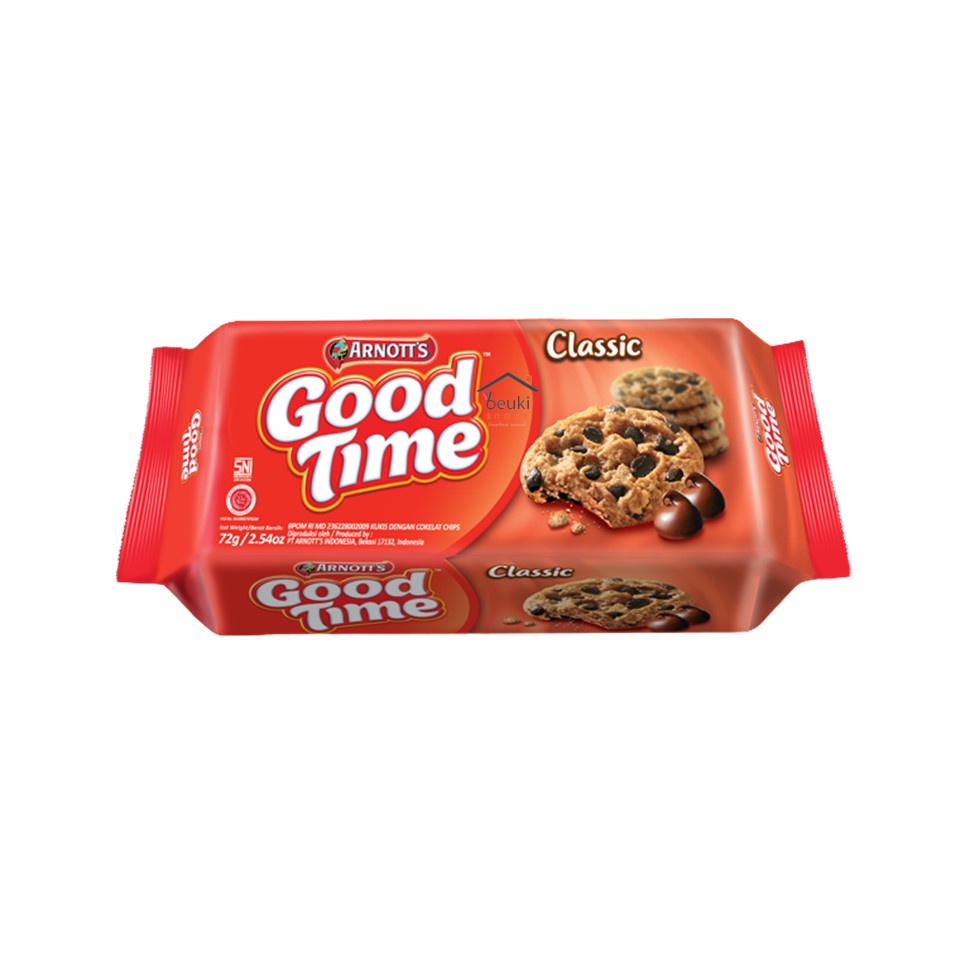 Jual Good Time Biskuit Cokelat Taburan Chocochip Berbagai Varian Pilih ...