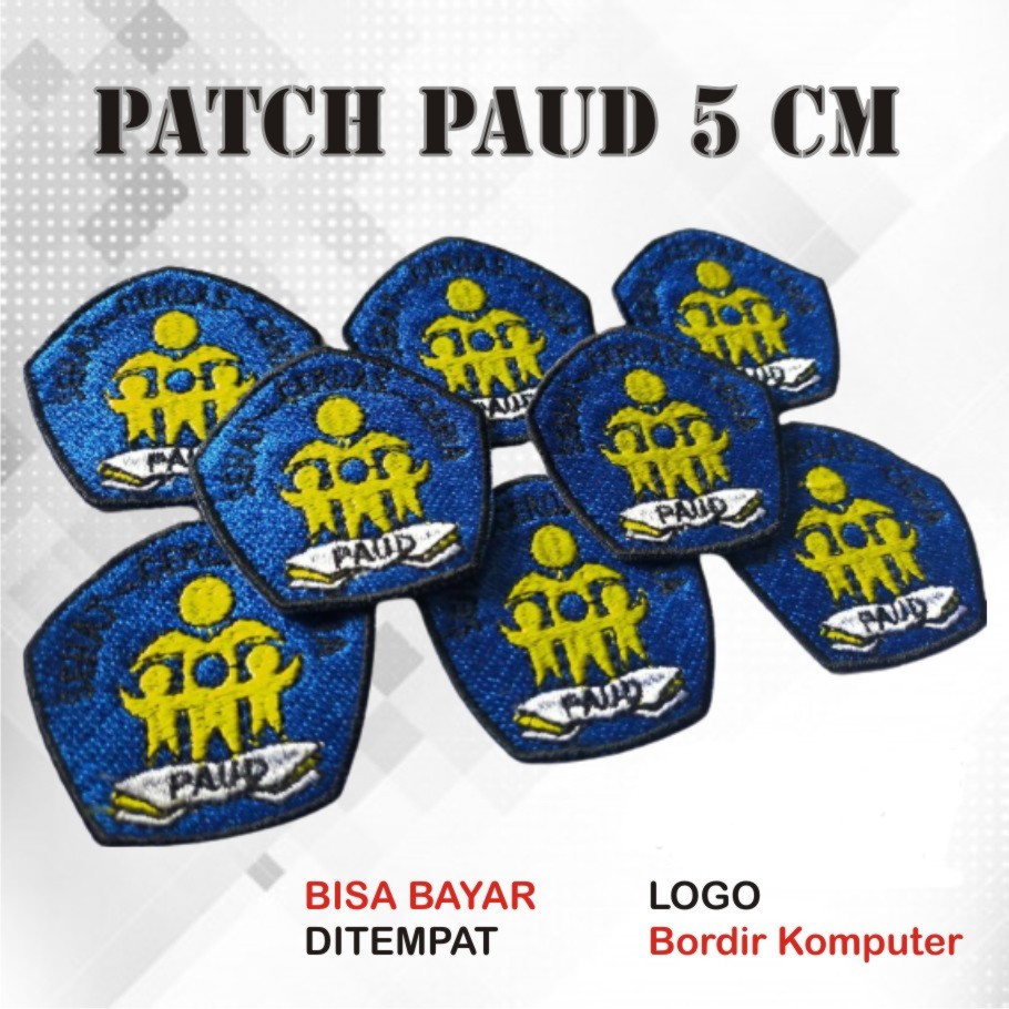 Jual Bordir Patch Anak PAUD Ukuran 5 Cm | Shopee Indonesia