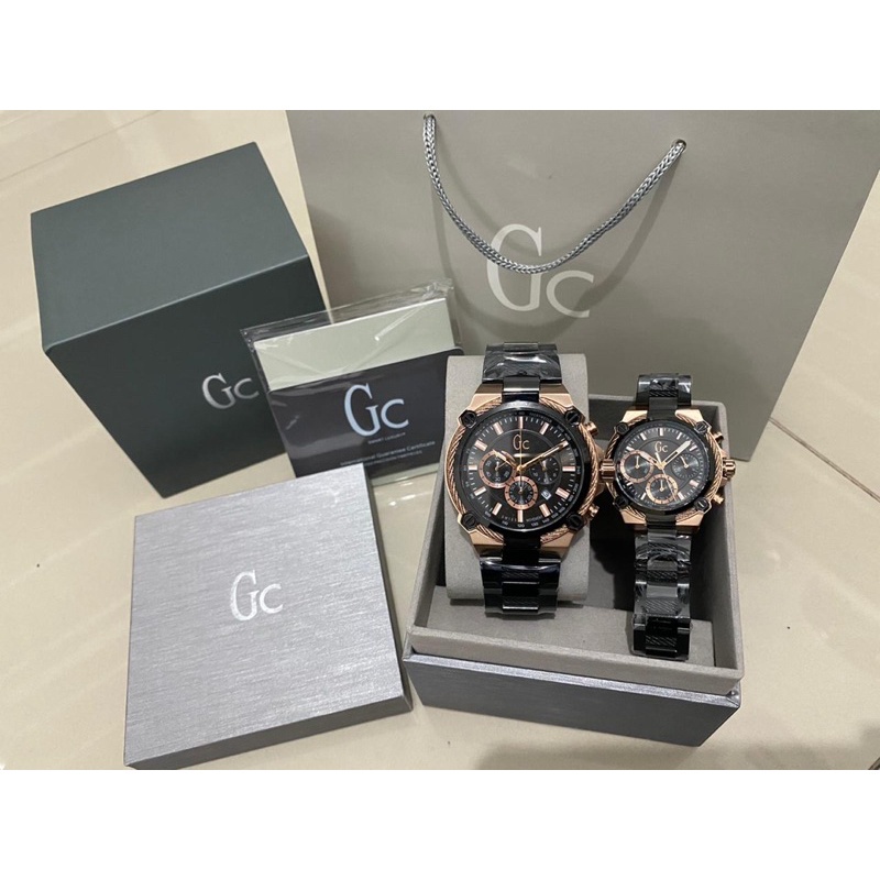 Jual Jam Tangan Guess Wanita Pria Collection BLACK Y25003G20 Original ...