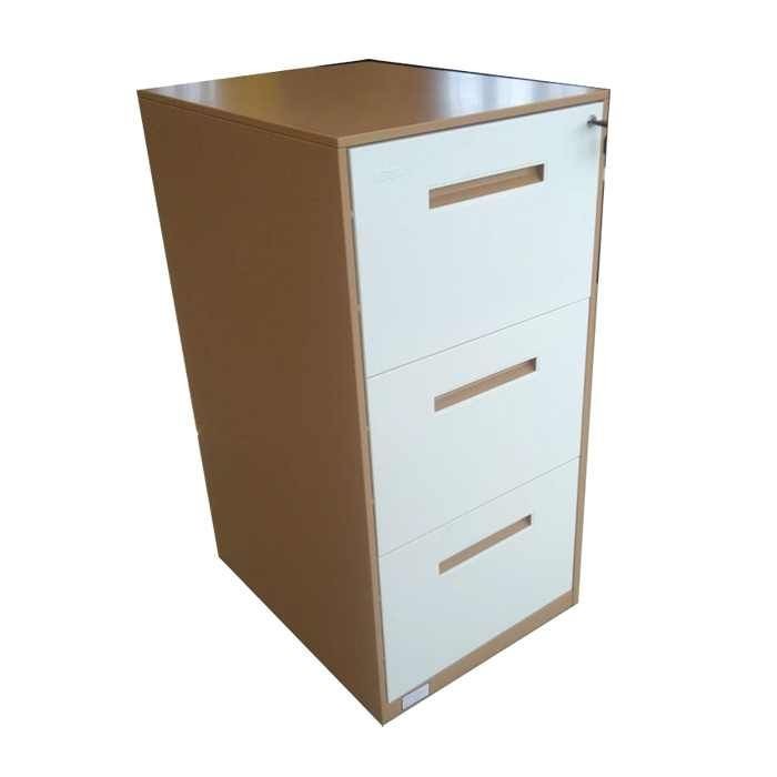 Jual Kabinet File Cabinet 3 Drawer Brown Beige Krisbow 10342615 ...