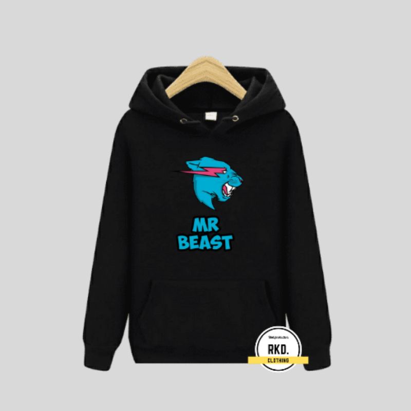Jual Jaket Hoodie Sweater Anak Laki Laki Youtuber Mr Beast Umur 2-12 ...
