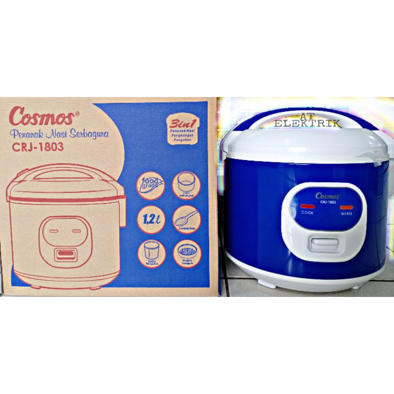 Jual Magic Com COSMOS / Rice Cooker / Penanak Nasi CRJ 1803 1,2 Liter ...