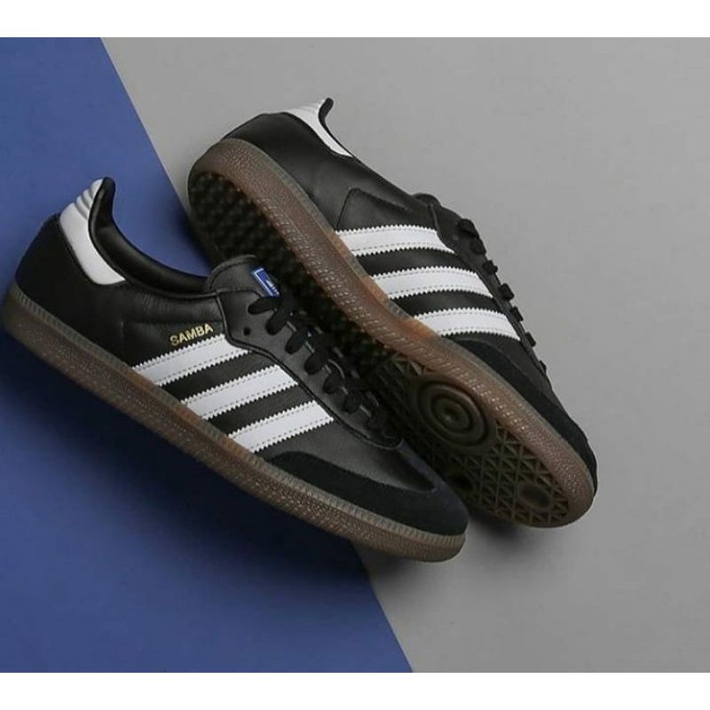 Jual SEPATU PRIA / SEPATU WANITA / SEPATU SNEAKERS / SAMBA OG BLACK ...