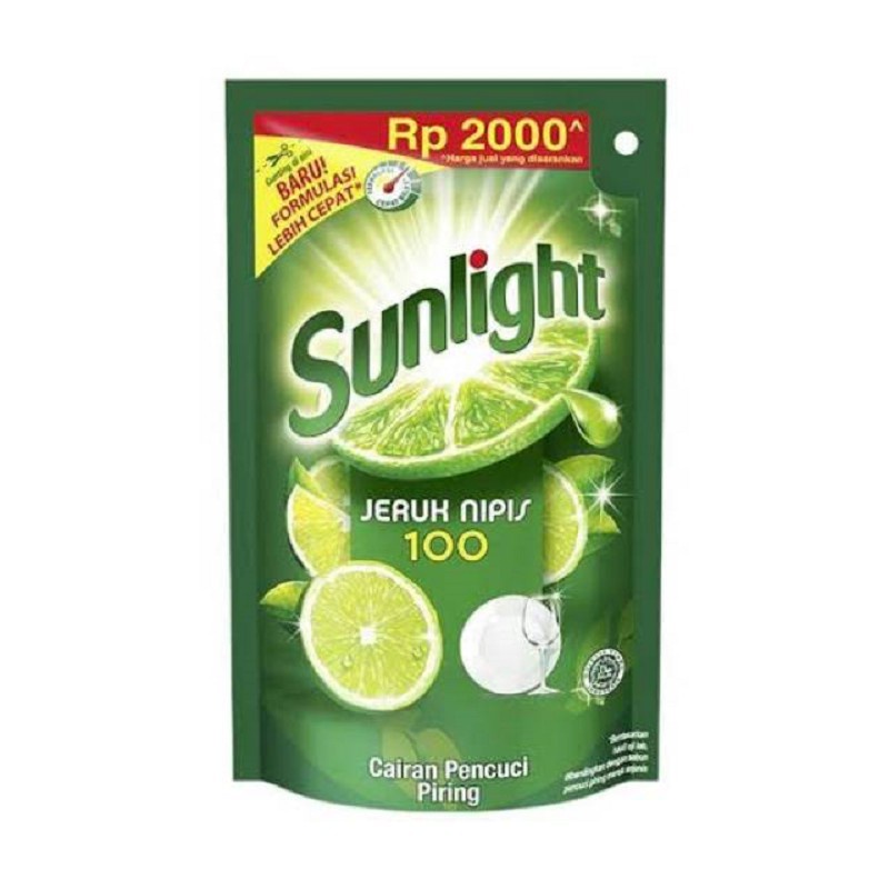 Jual Sunlight Lime Pouch 90ml, 210ml, 435ml / Sunlight | Shopee Indonesia