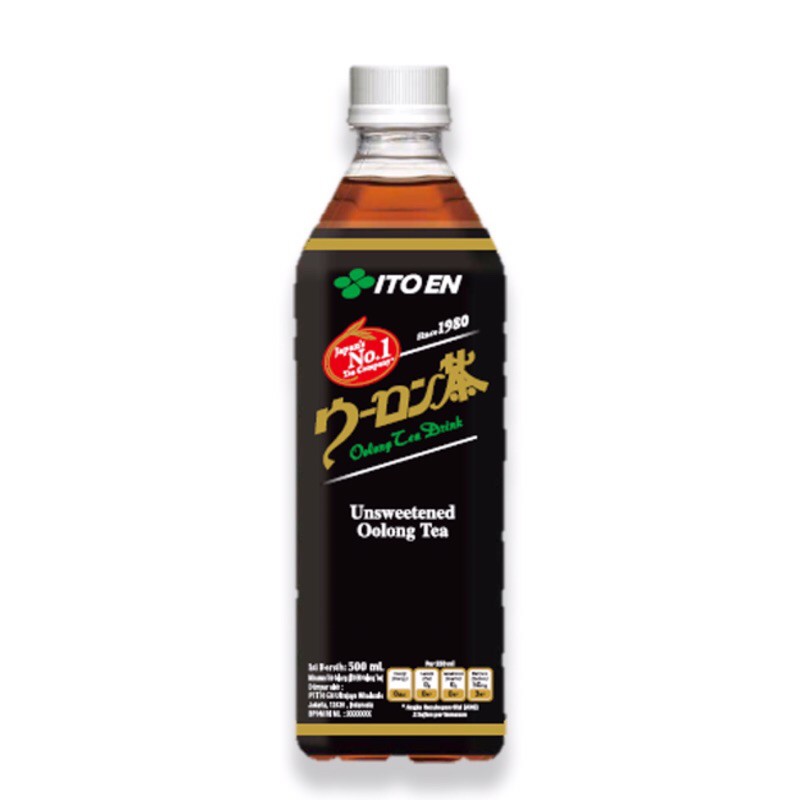 Jual ITOEN Oolong Tea Unsweetened - 1 dus (24 botol) ITO EN | Shopee Indonesia