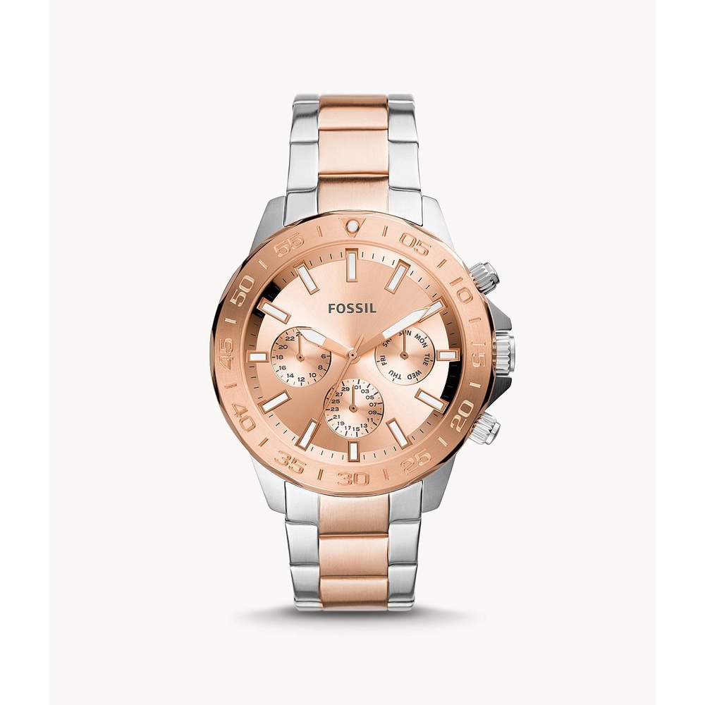 Bannon Multifunction Two Tone Stainless Steel Watch