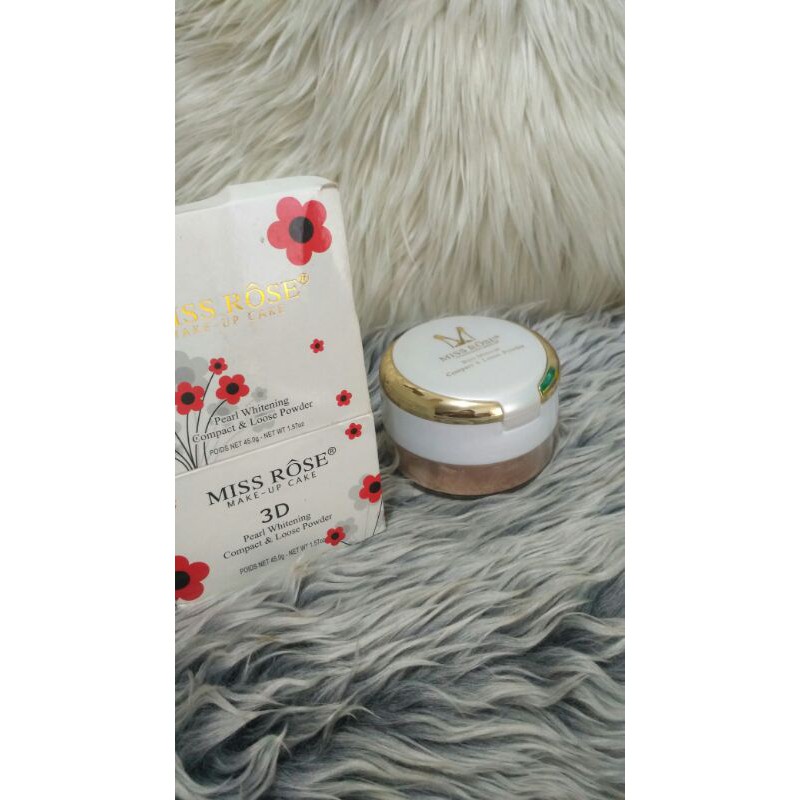 Jual Miss Rose Compact and Loose Powder | Shopee Indonesia